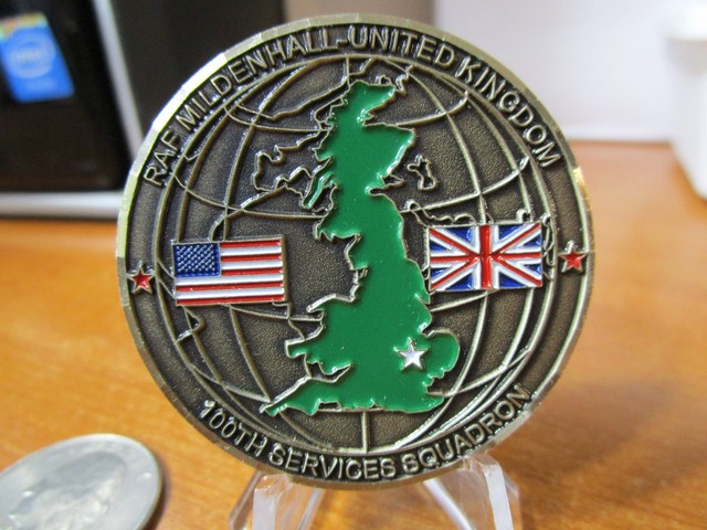 100th Services Squadron RAF Mildenhall United Kingdom USAF Challenge ...
