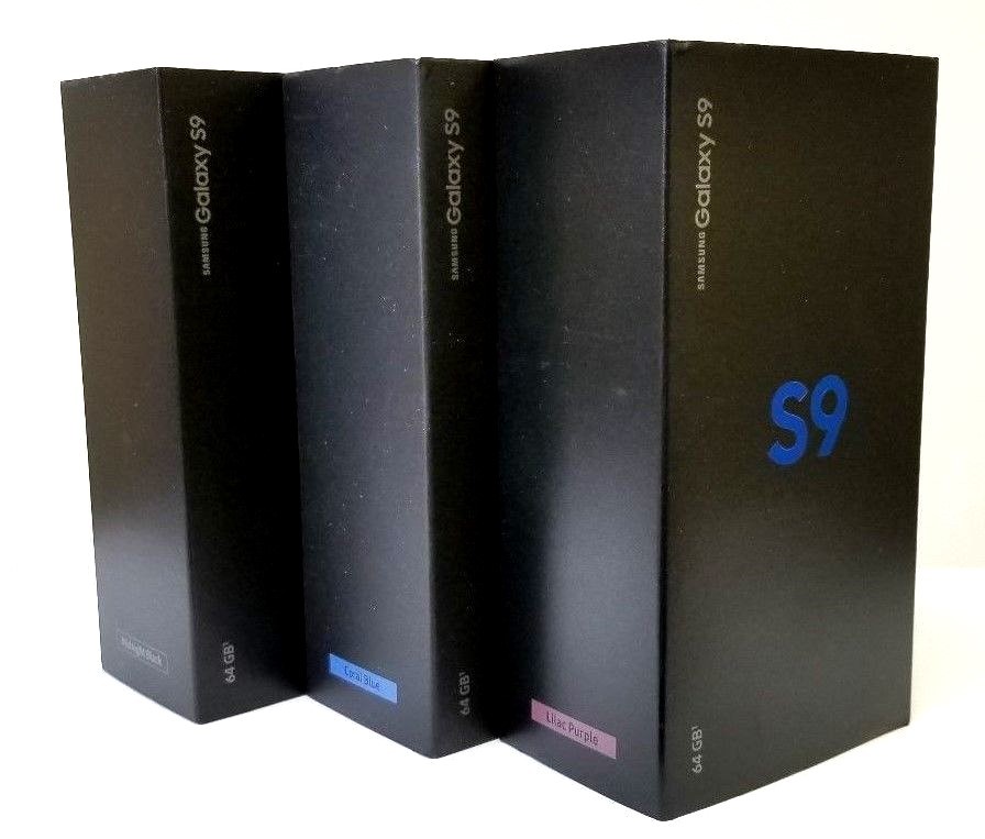 Samsung Galaxy S9 S9 Plus Original Box with All OEM Accessories ...