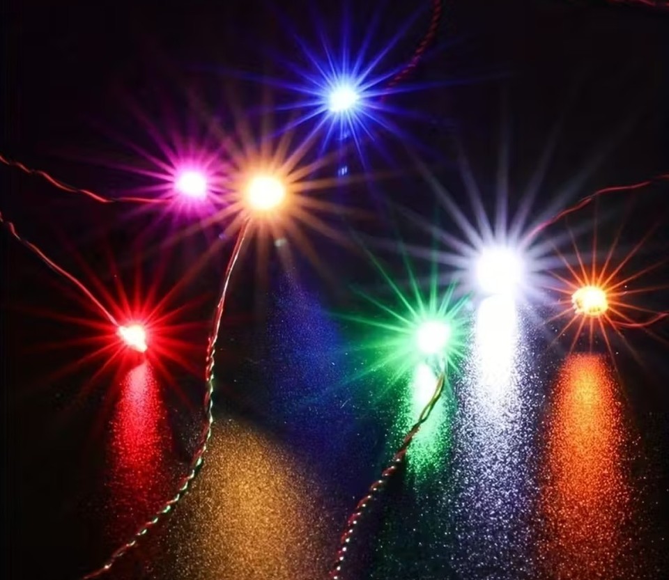 30cm LED bit Light 0.8mm pin DIY lighting accessory colours for Lego ...