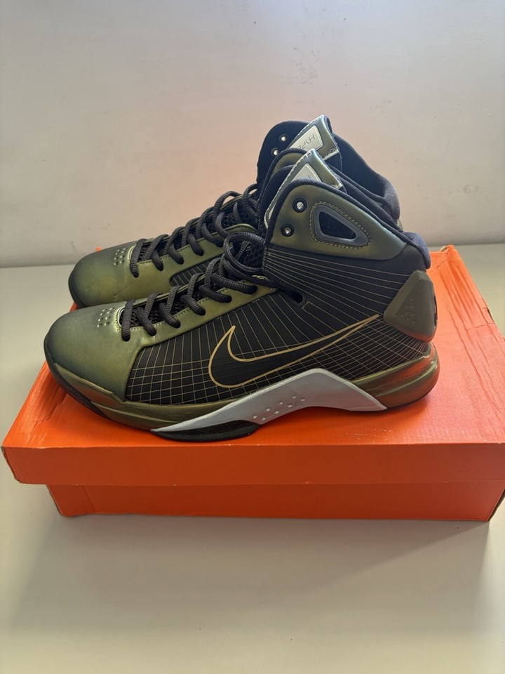 Nike Hyperdunk Supreme Metallic Gold Black Basketball 333373-701 | eBay