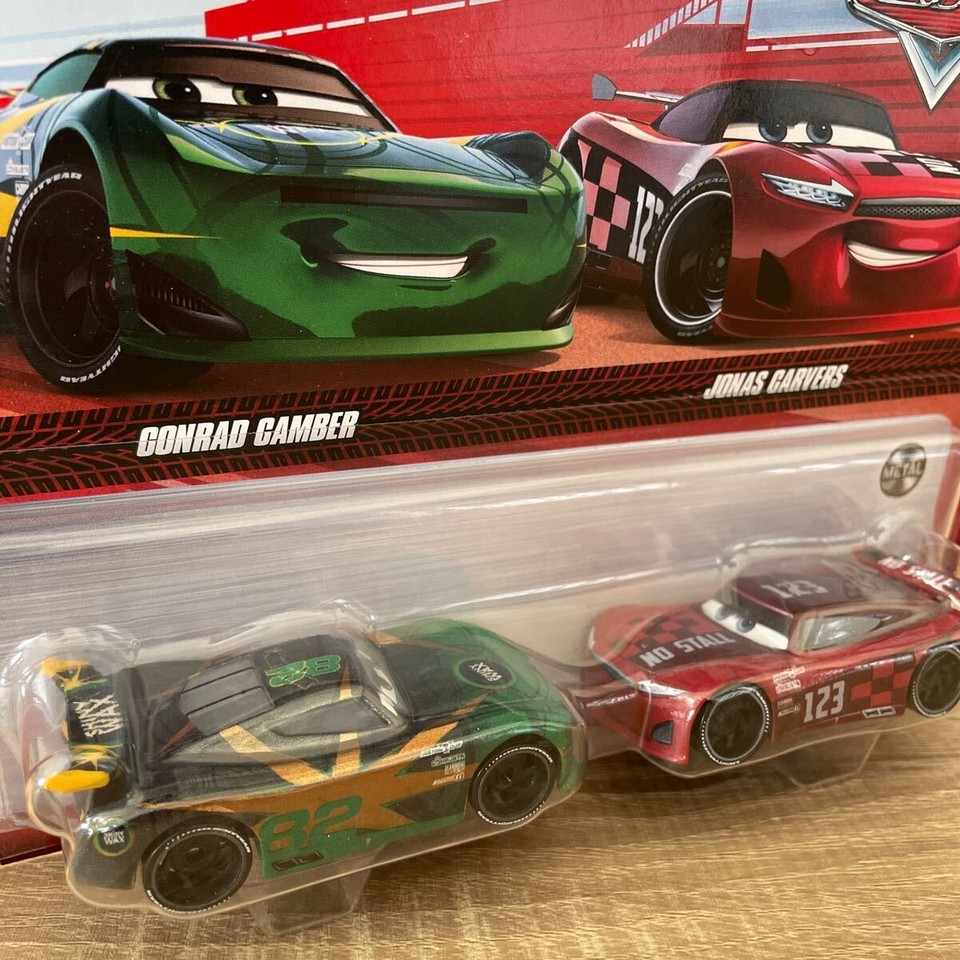 Mattel Cars CONRAD CAMBER JONAS CARVERS Conrad Camber Jonas Carvers 82 ...