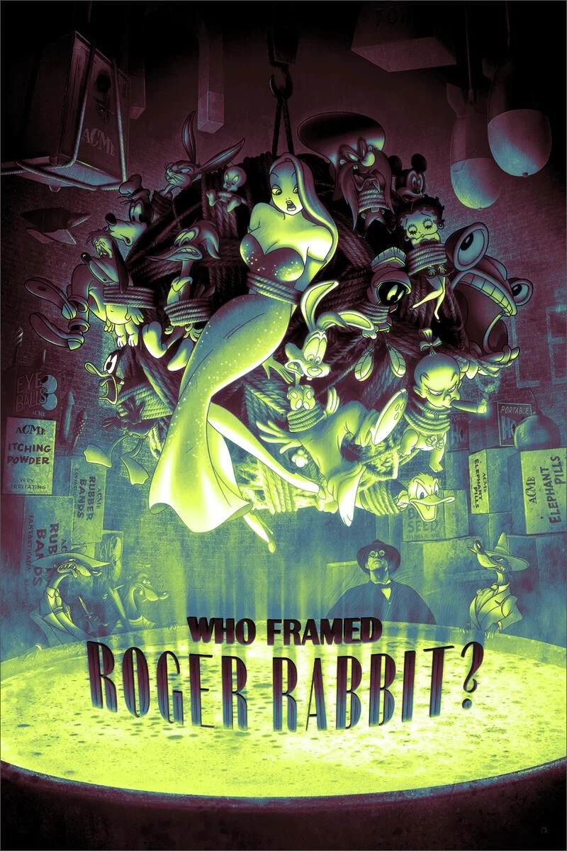 Who Framed Roger Rabbit Movie Poster