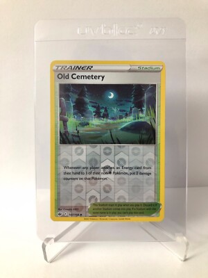 Pokemon Chilling Reign - Old Cemetery Trainer Reverse Holo #147/198 ...