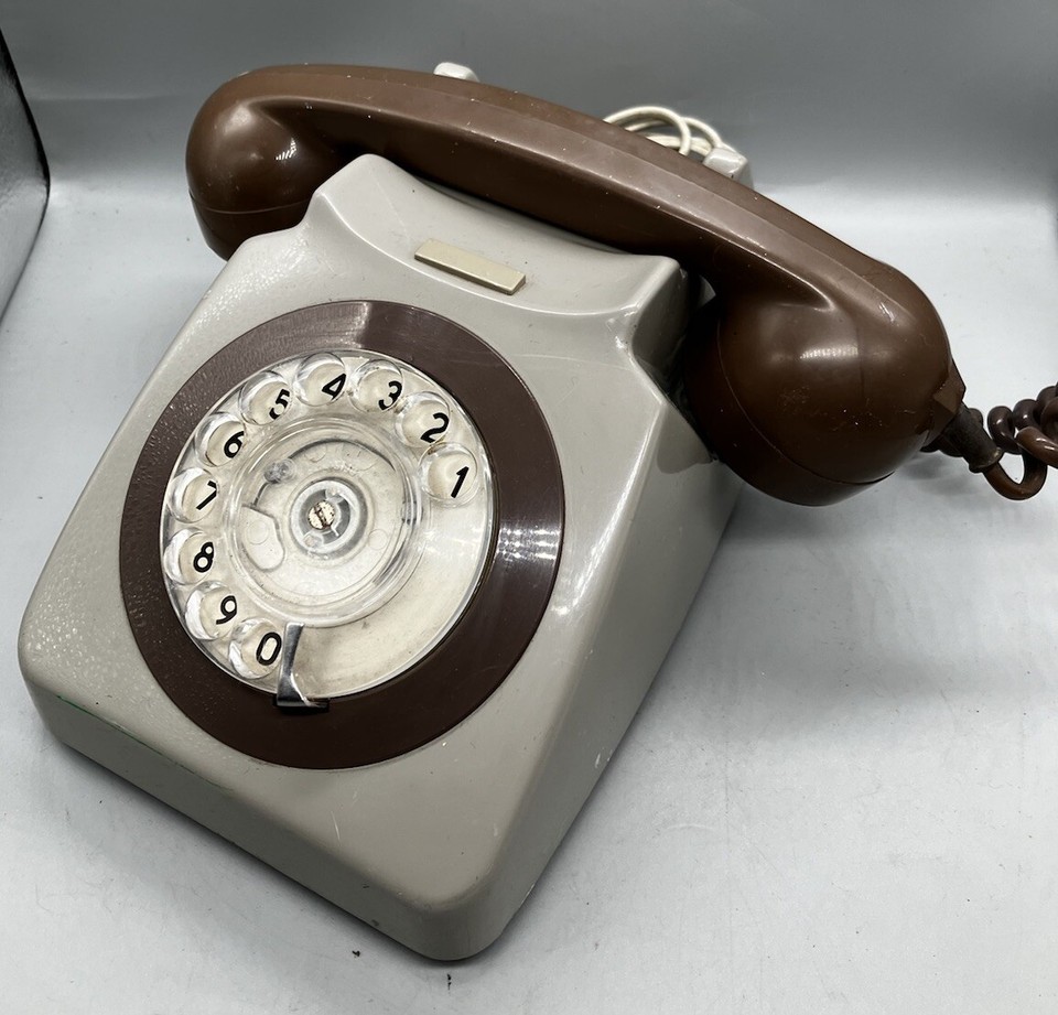 Vintage Black GPO Rotary Dial Telephone Retro Collectible 70’s 80’s ...