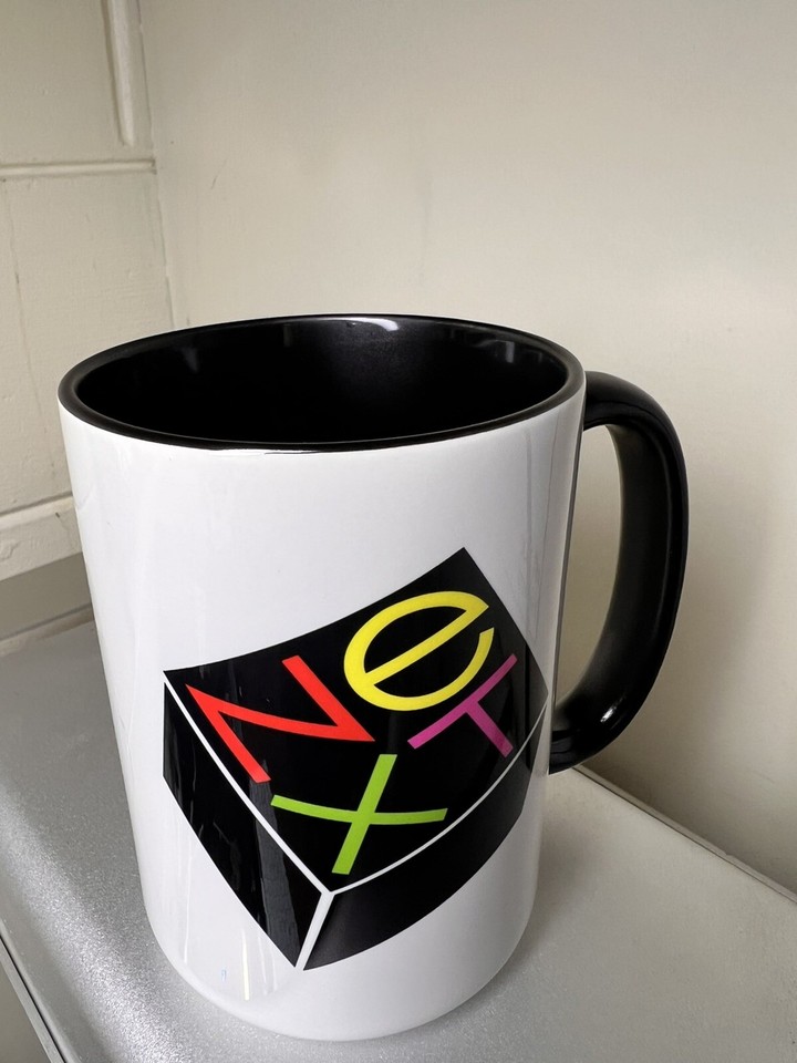 Next Computer Logo 15 oz Coffee Mug Steve Jobs | eBay