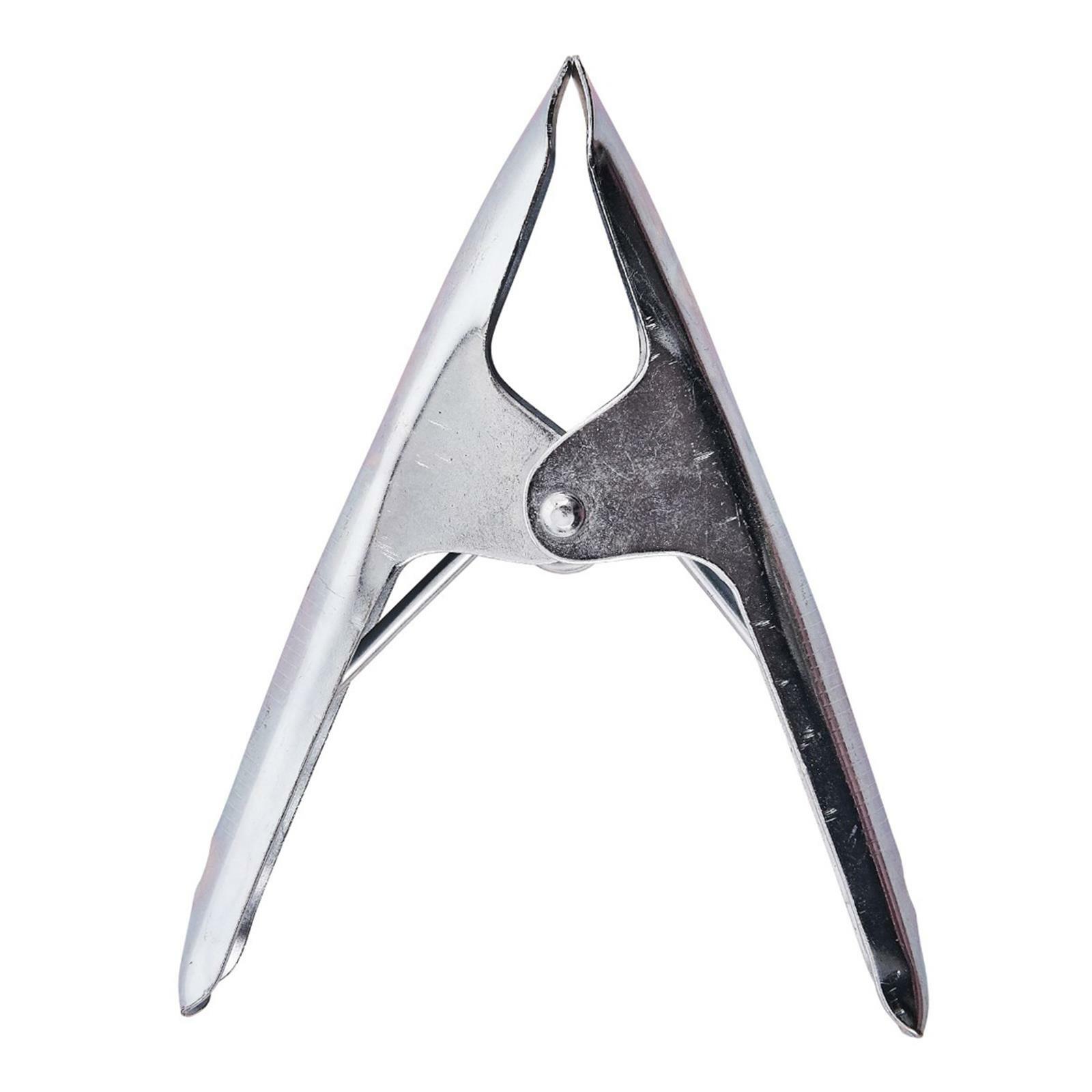 16Pc Spring Clamp Large Metal Market Stall Sheet Tarpaulin Cover Clip ...