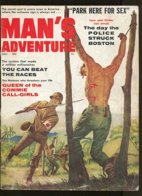 MAG: MAN'S MAGAZINE NOVEMBER 1960-CLARENCE DOORE-CHEESECAKE PICTURES-VG ...