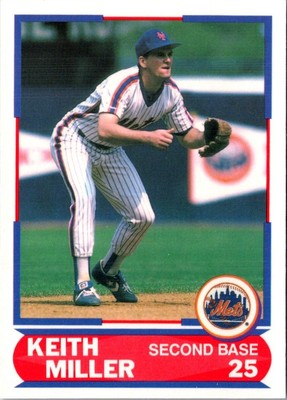 1989 Score Young Superstars I Keith Miller #23 New York Mets Baseball ...