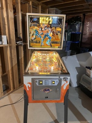vintage kiss pinball machine | eBay