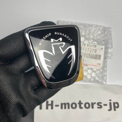 Toyota Genuine MR2 Midship Runabout Front Emblem Black 75314-17020 | eBay