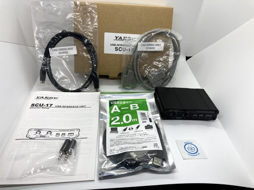 Yaesu SCU-17 Communication USB Interface Unit Cat SSTV RTTY PSK New ...
