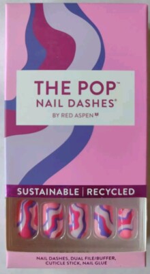 Red Aspen Nail Dashes- Jade's Geodes NEW Short Colorful Nails Pop on ...