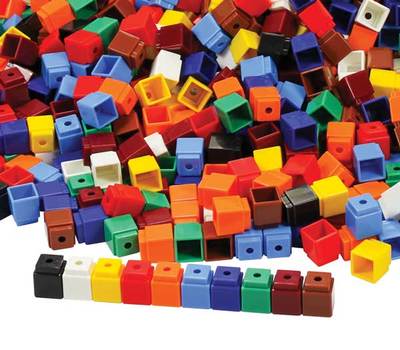 Unifix Cubes Blocks 100p Maths Teacher Resource Numeracy School ...