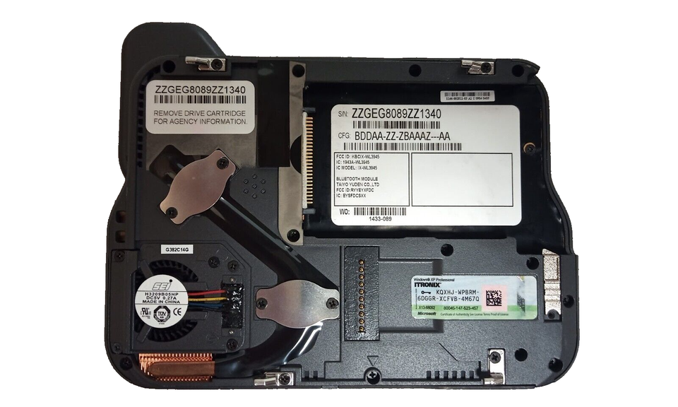 General Dynamics MR-1 (Itronix IX750) Rugged Military Laptop Base UMPC ...