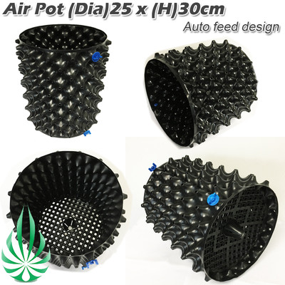 4x Air Prunning Rocket Pot 25x30 With Solid Auto Feeding Design Base ...
