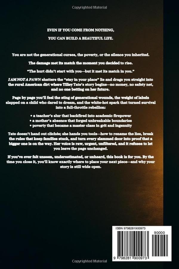 Tilley Tate I AM NOT A PAWN (Poche) | eBay