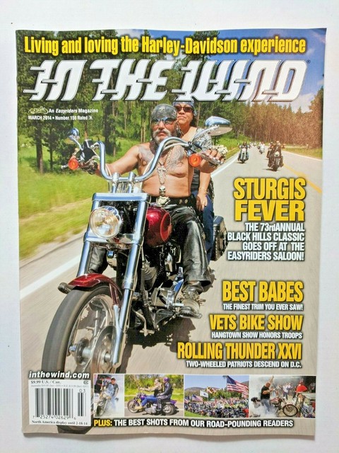 in The Wind an Easyrider Magazine No 158 September 2014 - M227 for sale ...