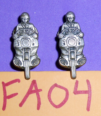 FA04 collar insignia for French Motorcycle police | eBay