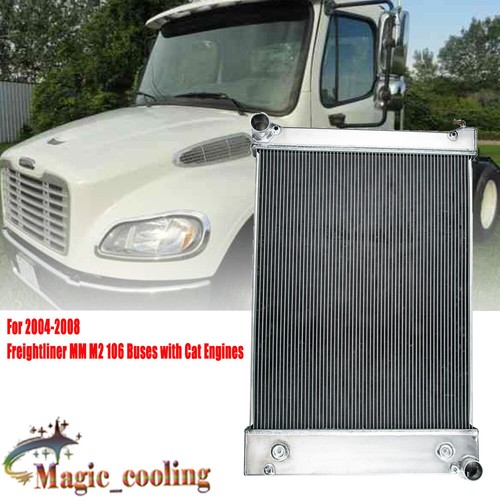 Aluminum Radiator For 2004-2008 Freightliner MM M2 106 Buses with Cat ...
