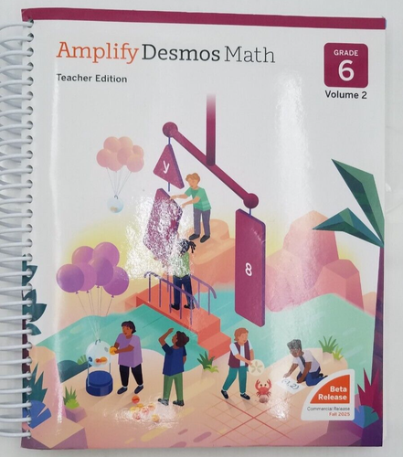 Amplify Desmos Math Grade 6 Volume 2 Teacher Edition -2026 | eBay