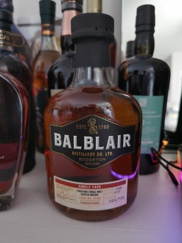Whisky Luxe BALBLAIR 1988 Bottled 2021 - 34/102 Bouteilles - 33 Ans ...