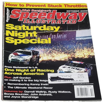 Speedway Illustrated Magazine Richmond To L.A. October 2000 | eBay