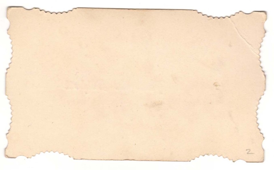 Vintage Beautiful Victorian Hidden name card With Love and Fond Wishes ...