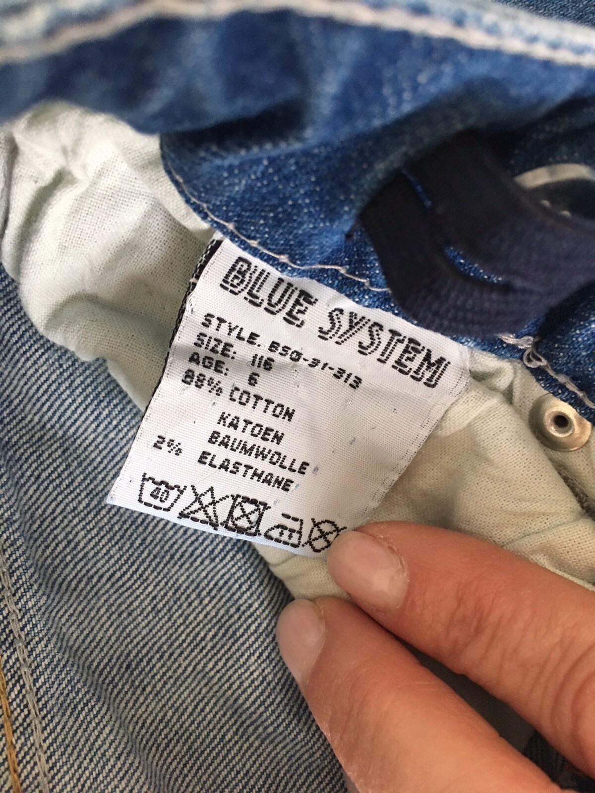 Blue System Jeans Shorts blau Gr. 116 | eBay.de