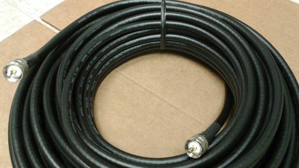 US MADE LMR-400 Ham Radio LMR Antenna PL259 to PL259 coax cable 15 FT ...