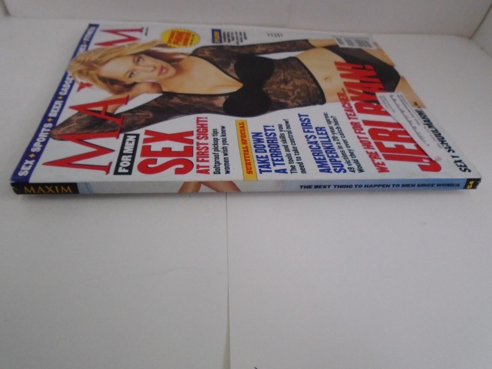 Maxim For Men Magazine June 2002 Jeri Ryan | eBay