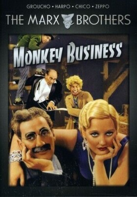 Monkey Business (DVD, 2011, Full Screen) Groucho/Harpo/Chico/Zeppo ...