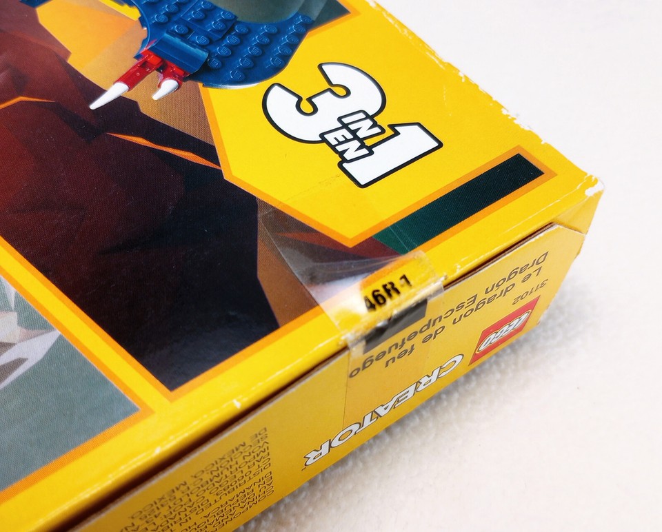 LEGO - 31102 - Fire Dragon - 3 in 1 - New Factory Sealed - Retired ...