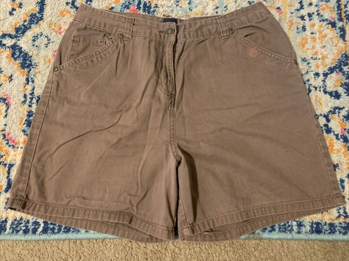 Womens Basic Editions Shorts - Brown, Size 10 | eBay