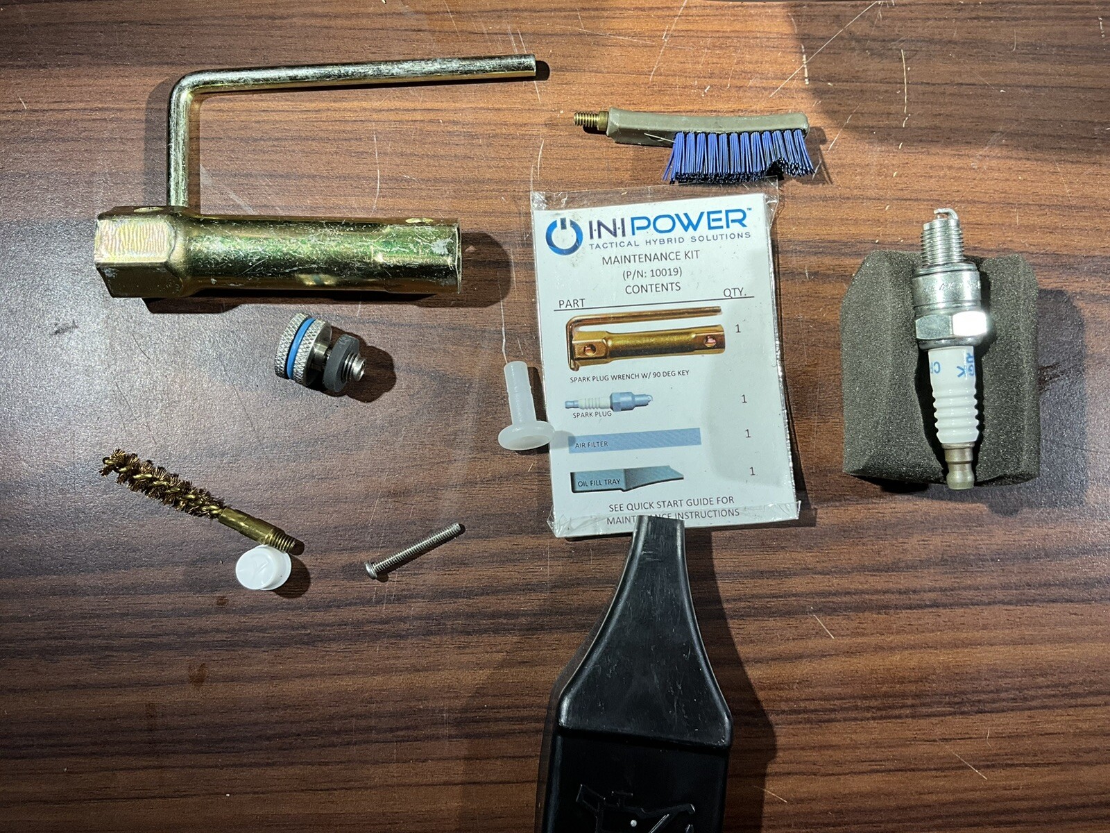 Ini Power IntelliGEN Flex-Fuel Generator IG1000-ICMF 49 Hours w/ Tool ...