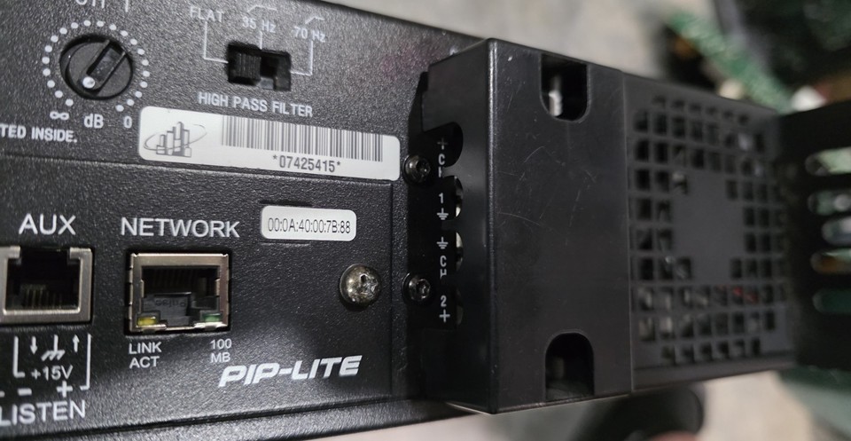 Crown CTs 3000 Two-Channel 1500W Power Amplifier with PIP-Lite Card ...