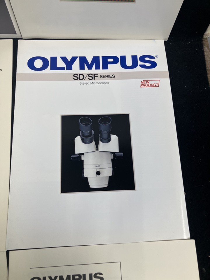 OLYMPUS SYSTEM MICROSCOPES SALES & SPECS BROCHURES LOT ,1996 | eBay