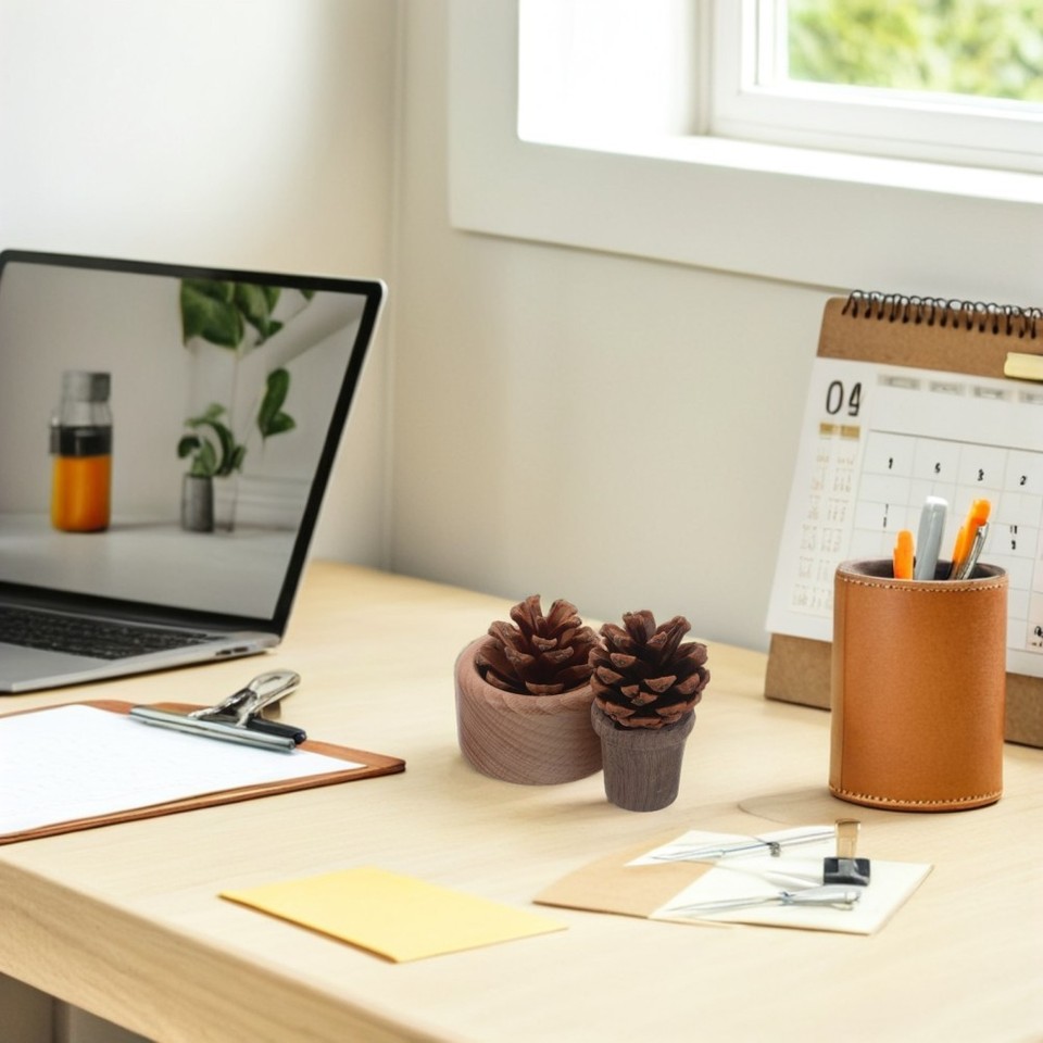 2 Pcs Fragrance Wood Diffuser Natural Aromatherapy Diffusers for ...