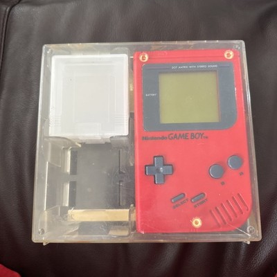 Nintendo Game Boy Red Play It Loud System With Case And Matching ...