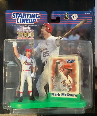 2000 Hasbro Starting Lineup | Mark McGwire Commemorative Action Figure ...