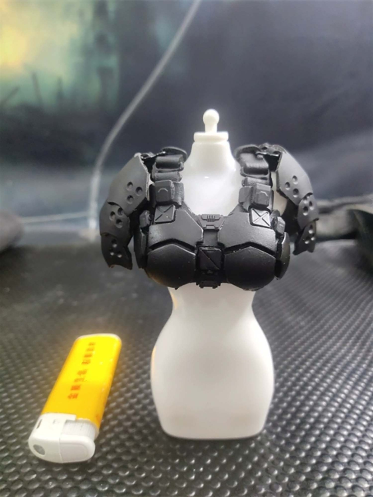 1/6 Female Plastic Armor Chestplate Model DIY 12'' Action Figure | eBay