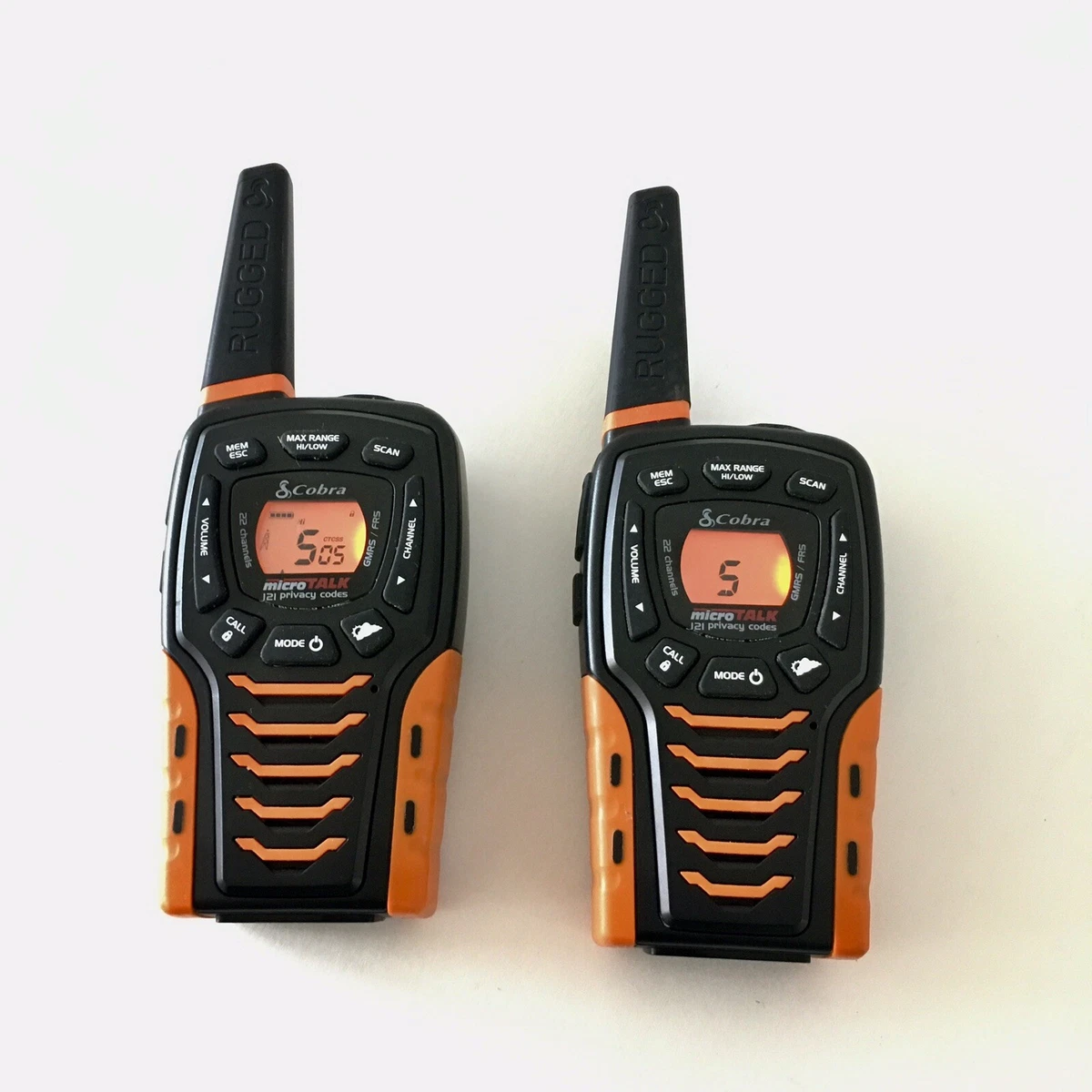 stores shop Cobra ACXT645 HD walkie talkie radios (2 sets)