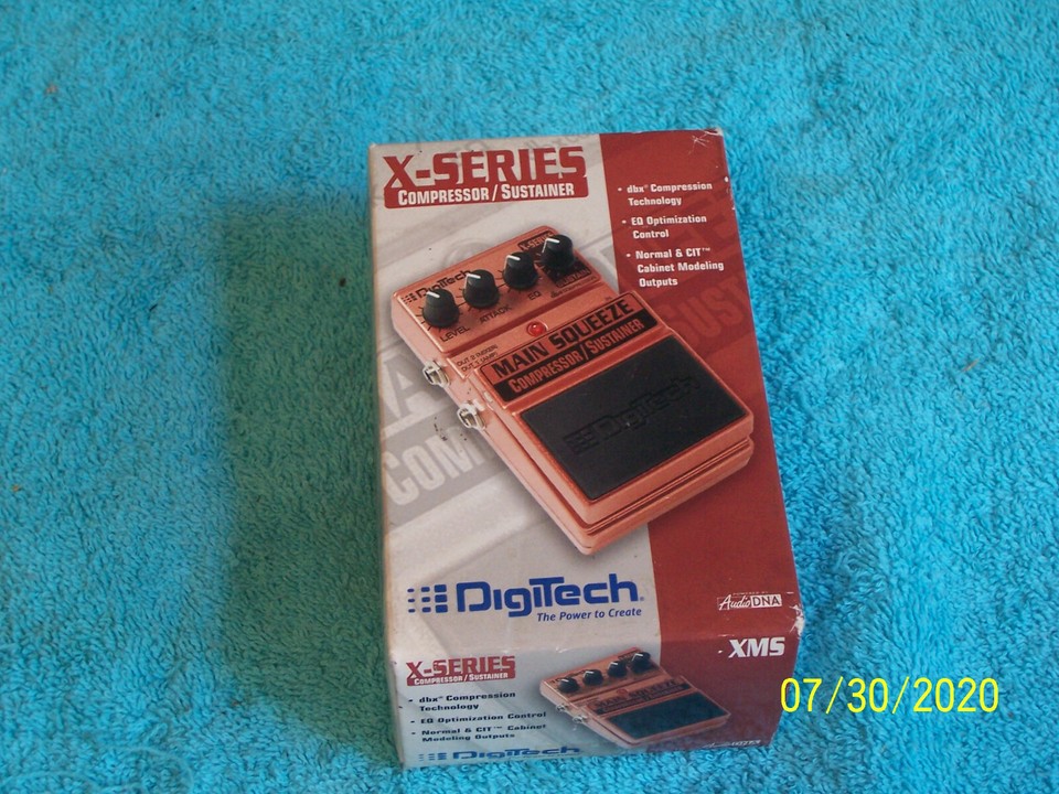 Digitech Compressor Sustainer Main Squeeze working No power supply sold as is | eBay