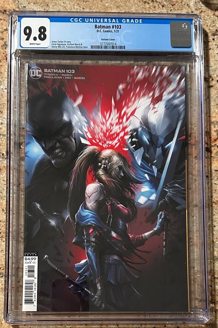 Batman 103 CGC 9.8 Variant Cover! | eBay