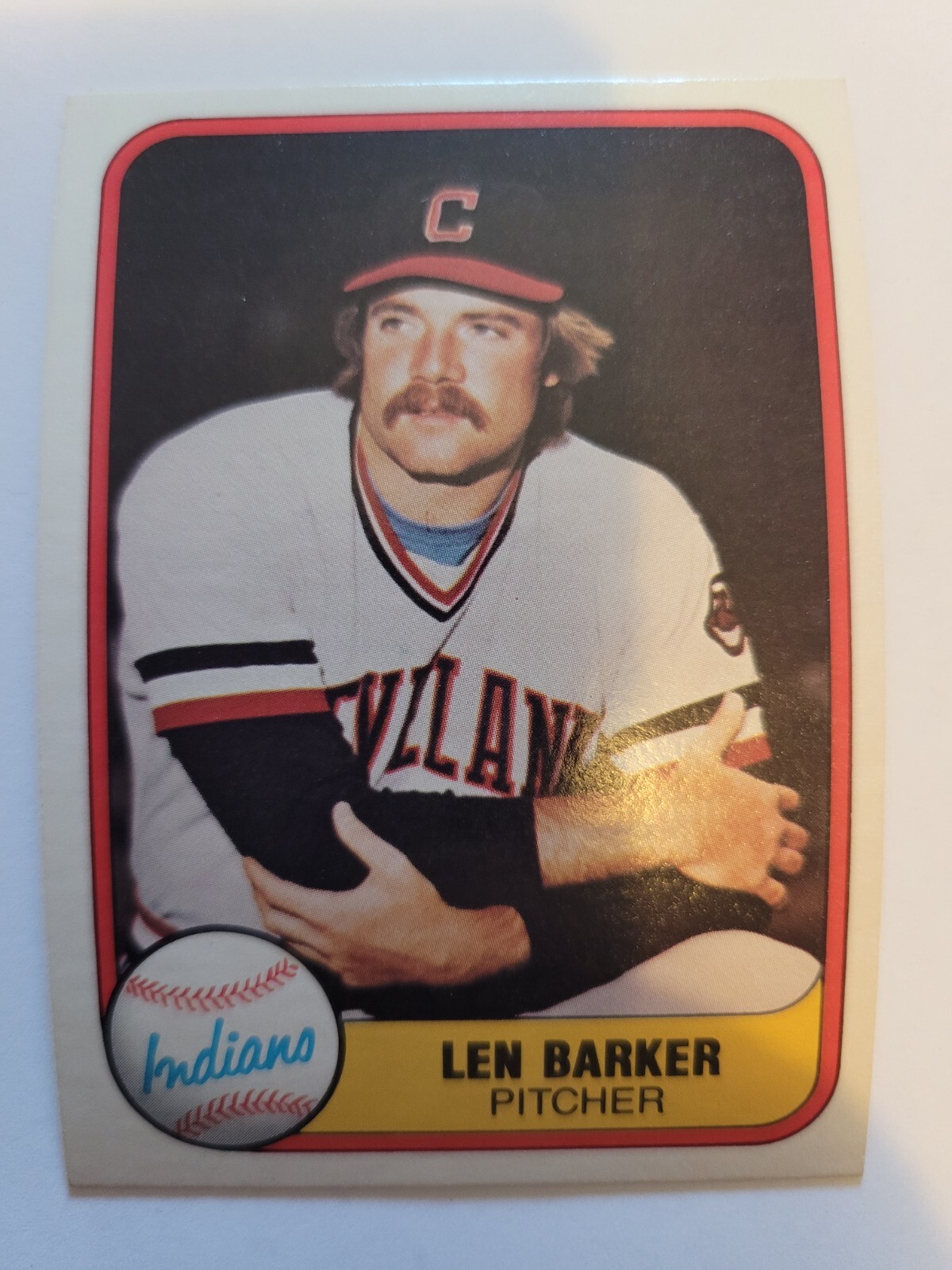 1981 Fleer - #408 Len Barker for sale online | eBay