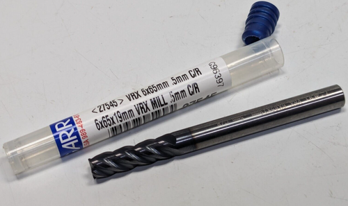 NEW GARR VRX 6MM CARBIDE SQUARE 4 FLUTE AlTiN END MILL 27545 | eBay