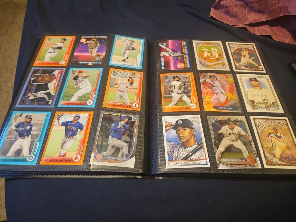 Random Binder Of Baseball Cards | eBay