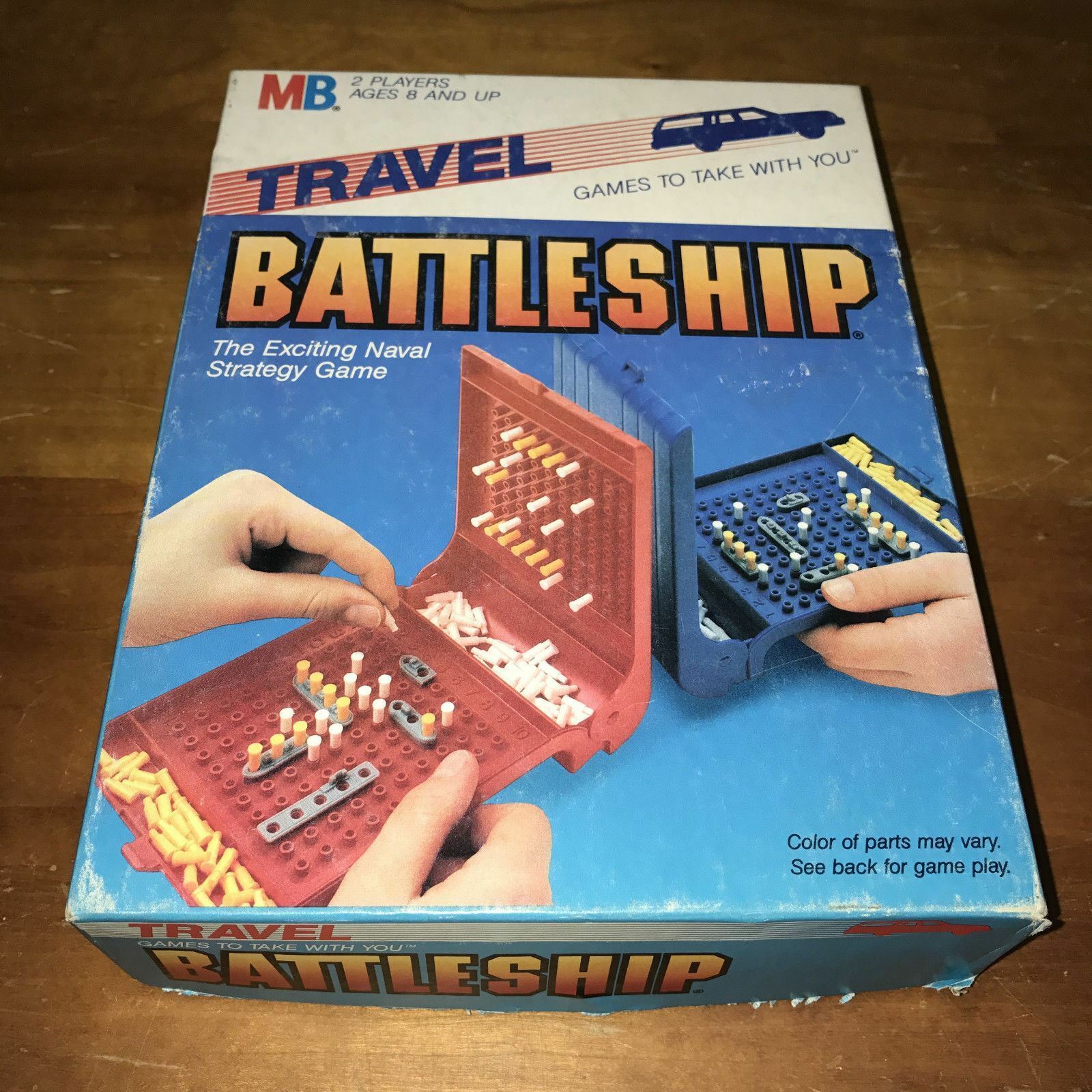 Travel Battleship Game Vintage Complete in Box 1986 #4419 MB | eBay