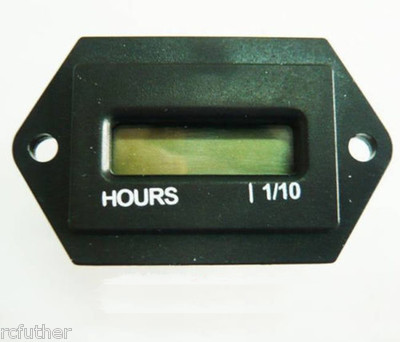 Hour Meter with Reset 110v to 230v AC 60 Cycle New in box.LCD ...