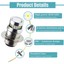 2Pcs Motorbike LED Headlight Bulb P15D PX15D T19 P15-25-1 H6M Hi/Lo ...