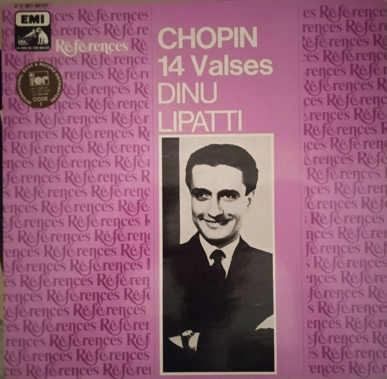 EMI PATHE MARCONI 2C 051-00167 CHOPIN 14 VALSES *DINU LIPATTI* NM/NM | eBay